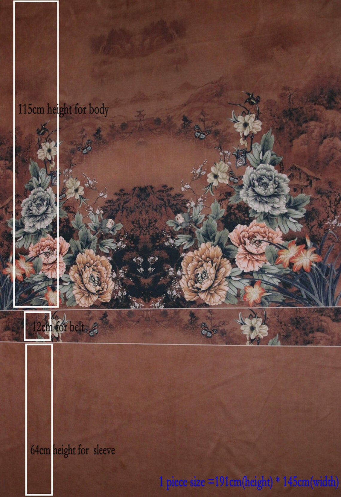 1.9meter 1 Piece Camel Color Suede Fabric for Coat Soft Thick | Etsy