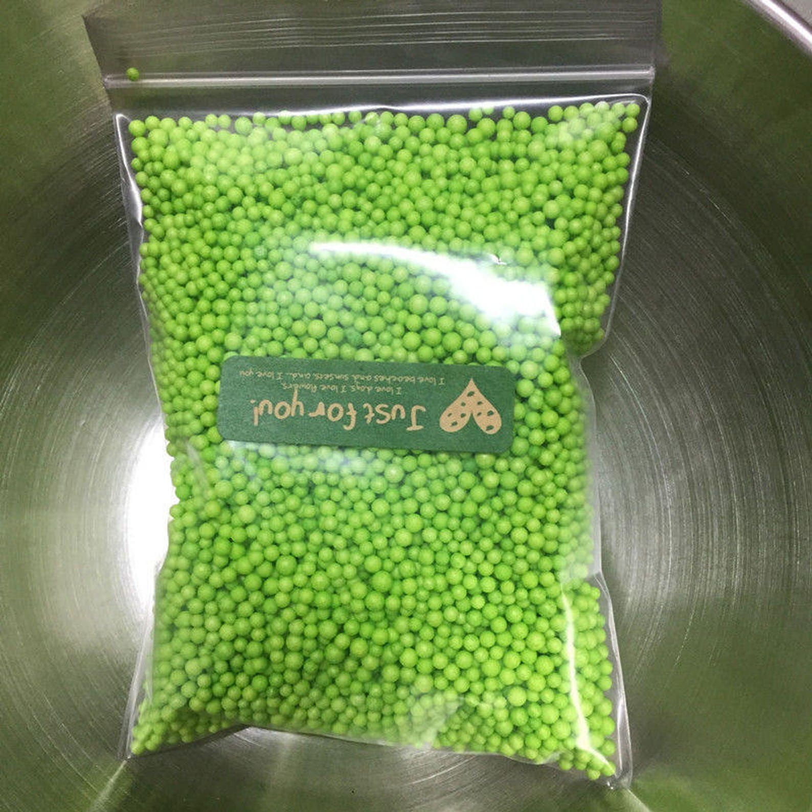 2 Bags Colorful Styrofoam Mini Foam Ball Small Beads for Slime | Etsy