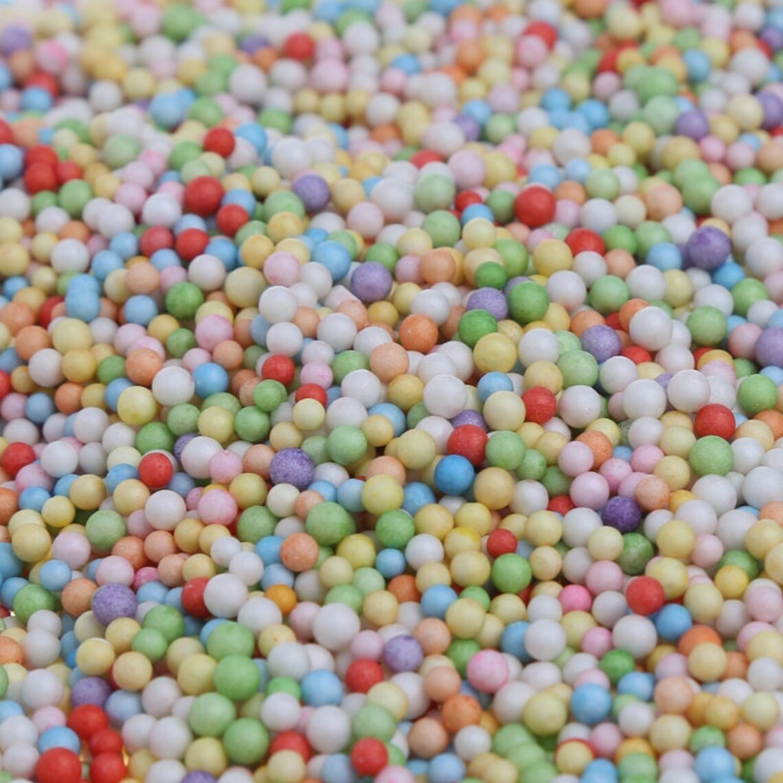 2 Bags Colorful Styrofoam Mini Foam Ball Small Beads for Slime | Etsy