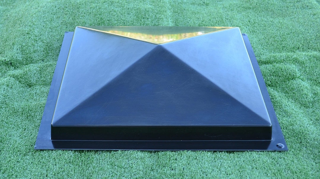 Concrete Mold Pier Caps Fence Capping 13.78x13.78 Inch ABC Plastic P10 ...