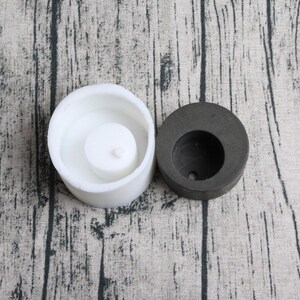 Small Concrete Molds for DIY Cement Planter Silicone Rubber Vase Moulds ...