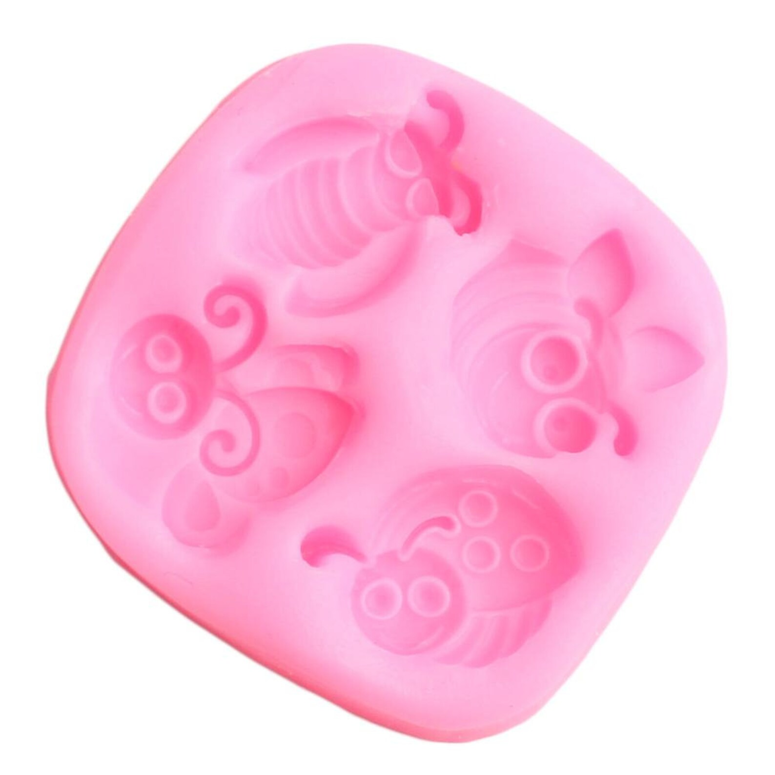 Insect Silicone Molds Bee Butterfly Bugs Cupcake Topper | Etsy