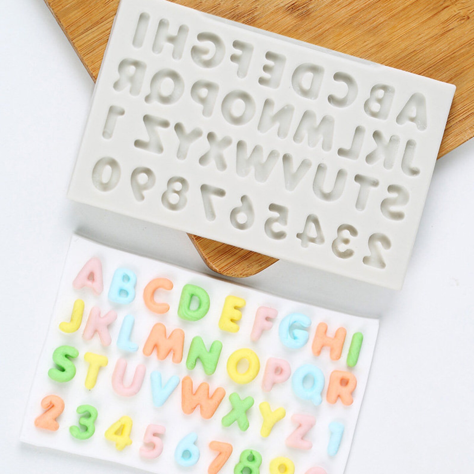 Alphabet Number Cake Mold Silicone Mold Fondant Birthday Cake - Etsy
