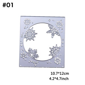 Christmas Dies Snowflake Layer Background Cutting Dies 2018 - Etsy