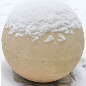 Set 2 Pcs Ball Sphere Mold Concrete Cement Orb Atlas Stone 11.8'' Dia ...