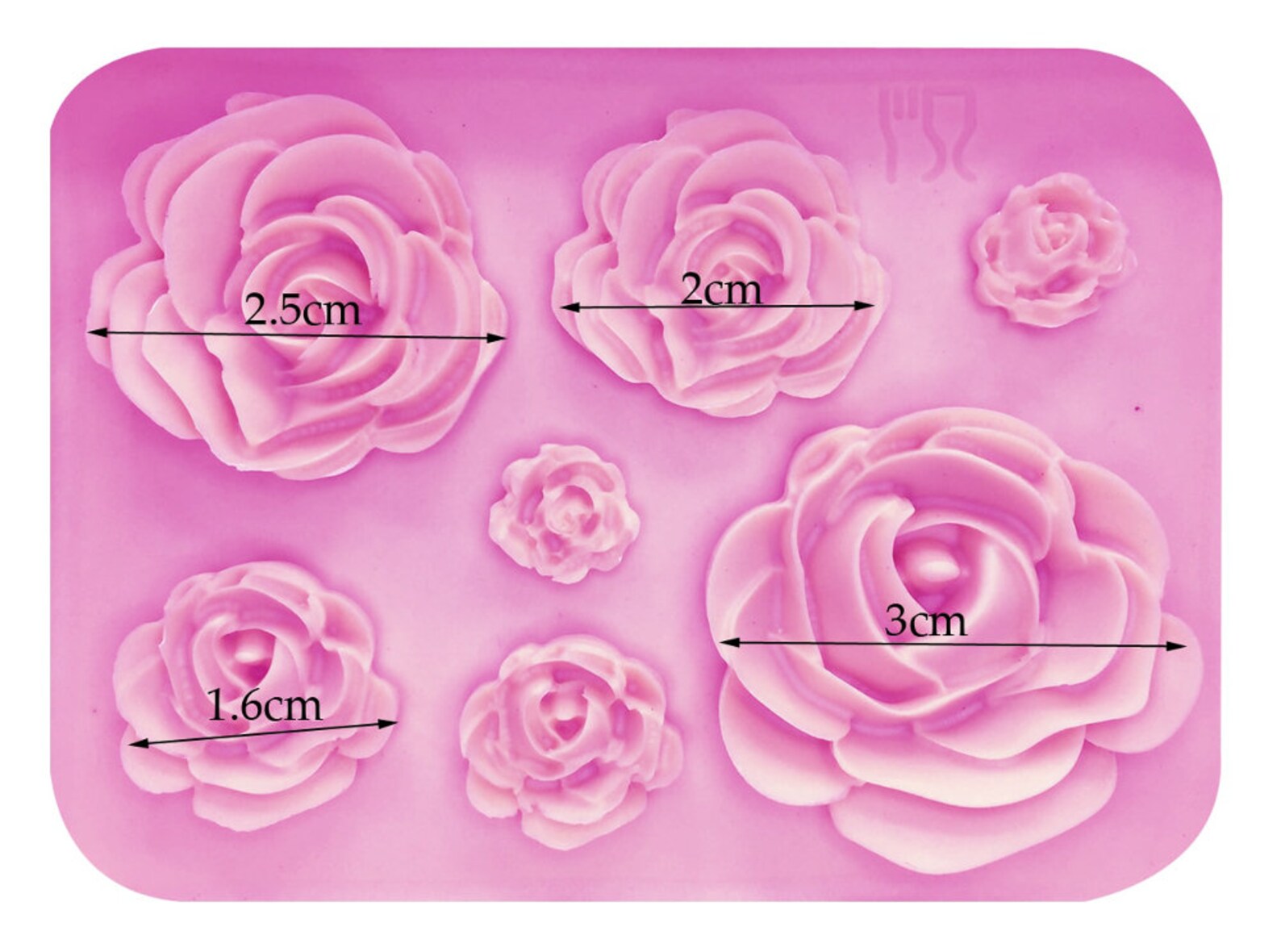 Rose Flowers Silicone Mold Cake Chocolate Mold Wedding Cake - Etsy