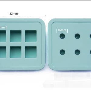 1 Piece DIY Silicone Crystal Drop Rubber Mold Transparent Clear ...