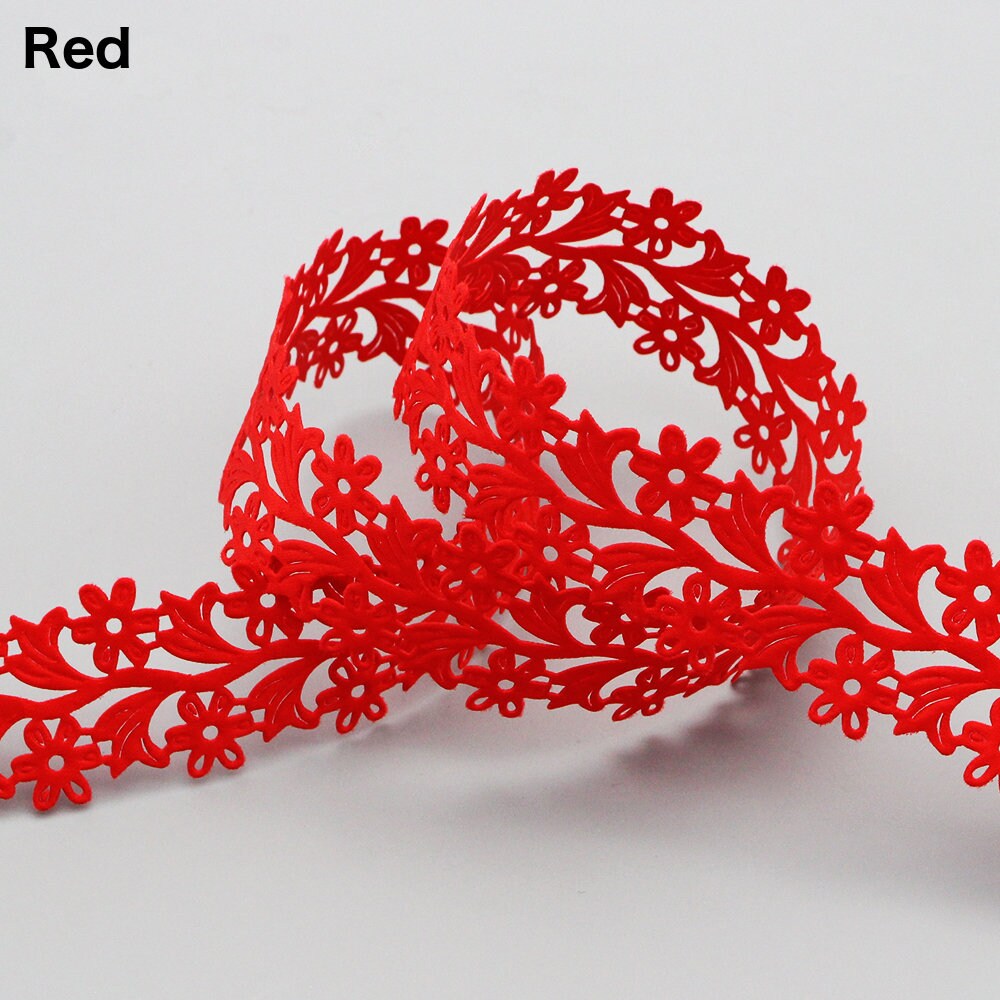 Approx 35mm Flower Floral Ribbon Sewing Craft Lace Trim - Etsy