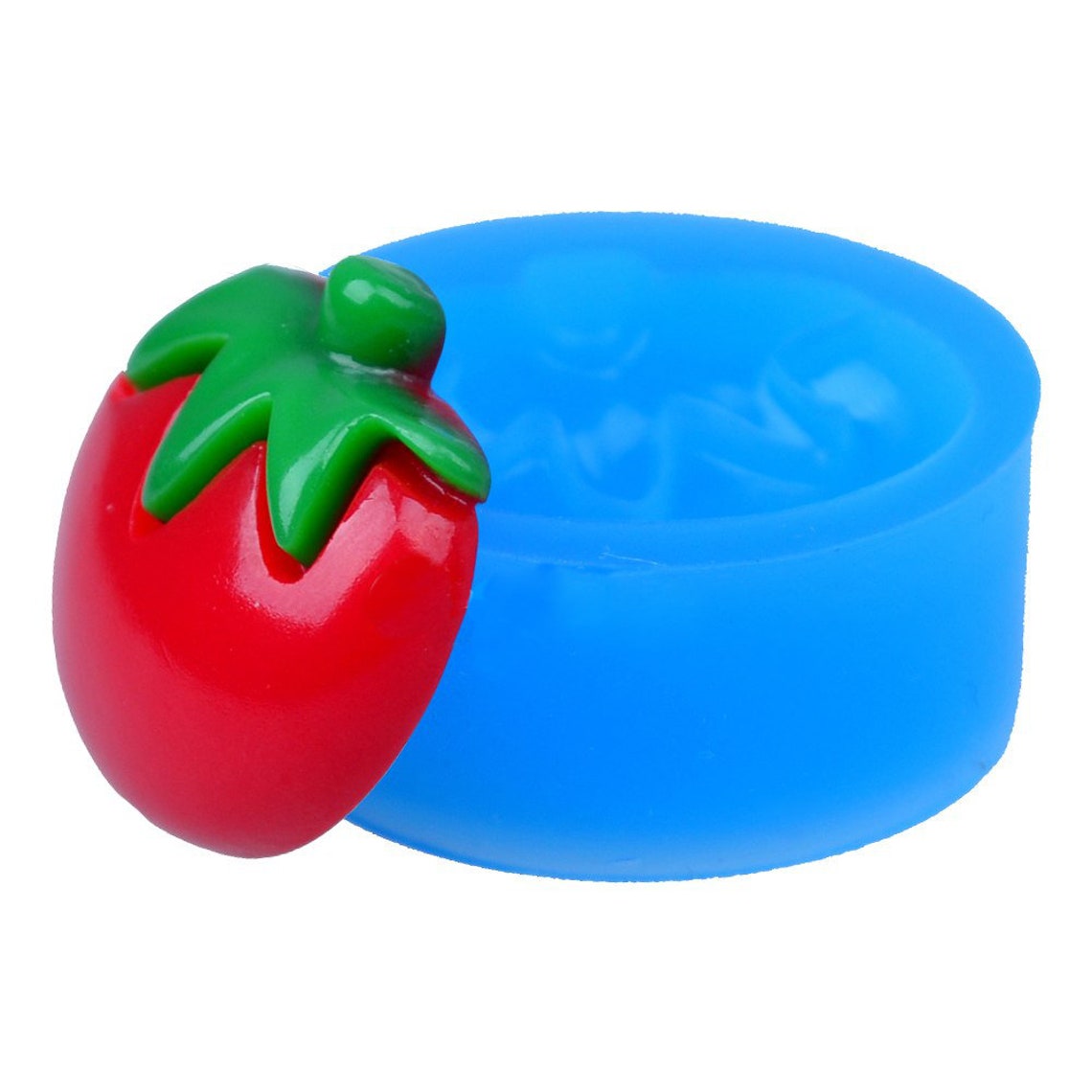 25.8mm Tomato With Leaf Silicone Mold Vegetable Mold Cake | Etsy