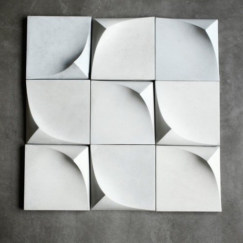 Silicone Mold Wall Tiles wave Geometric Mould - Etsy Sweden