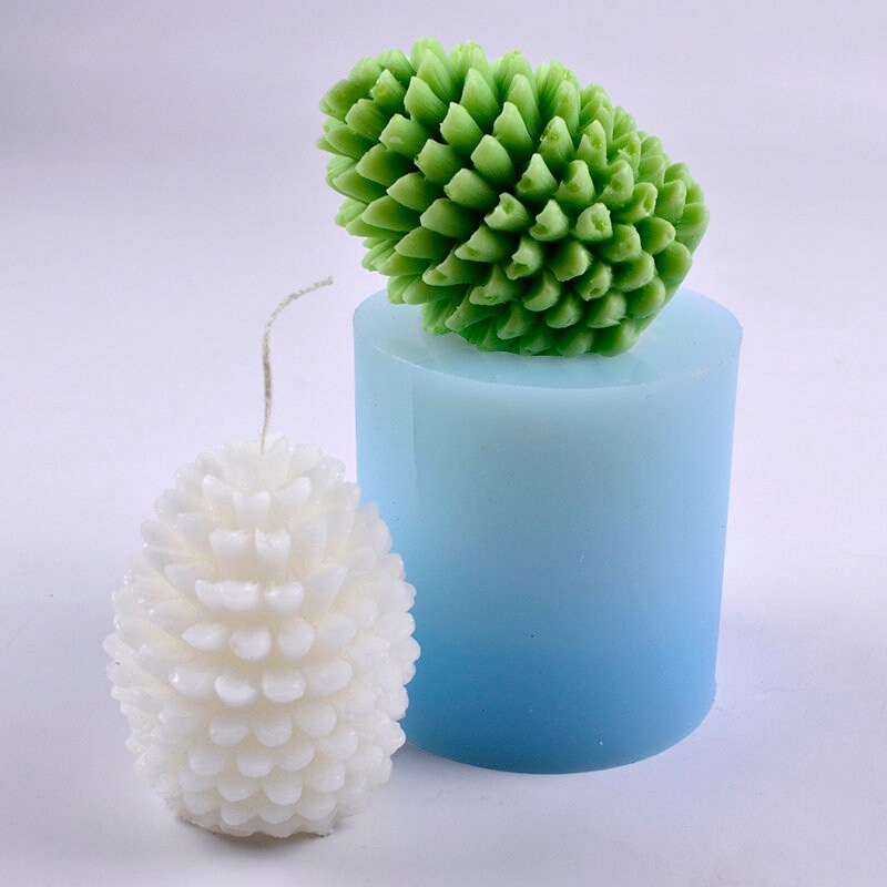 Silicone Fondant Molds Pine Cone 3D Silikon Form Soap Mold | Etsy