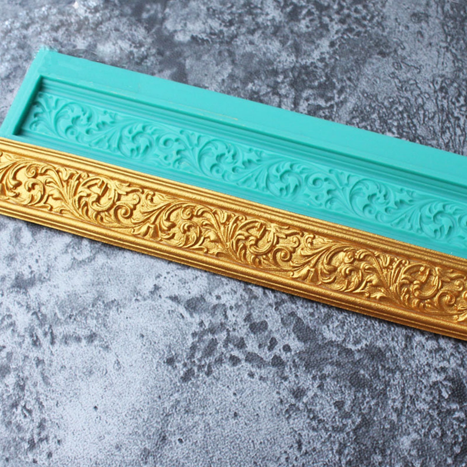 Newest Border Silicone Mold Fondant Mold Cake Decorating Tools | Etsy