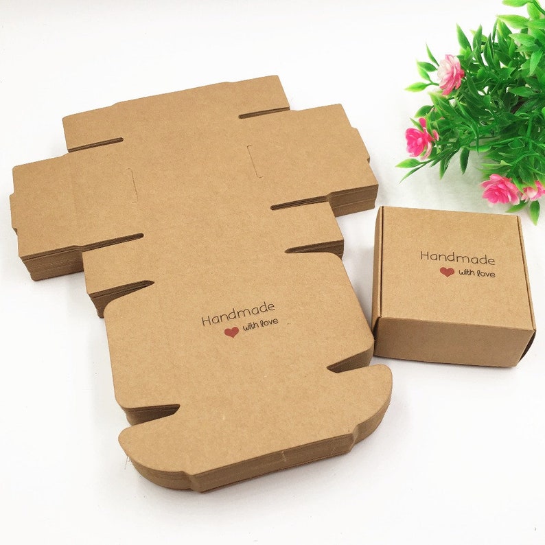 50pcs 656530mm Kraft Paper Aircraft Gift Boxes Handmade Soap - Etsy