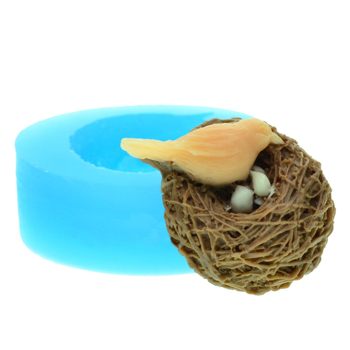 33.9mm Bird With Nest Silicone Mould Cake Decoration | Etsy