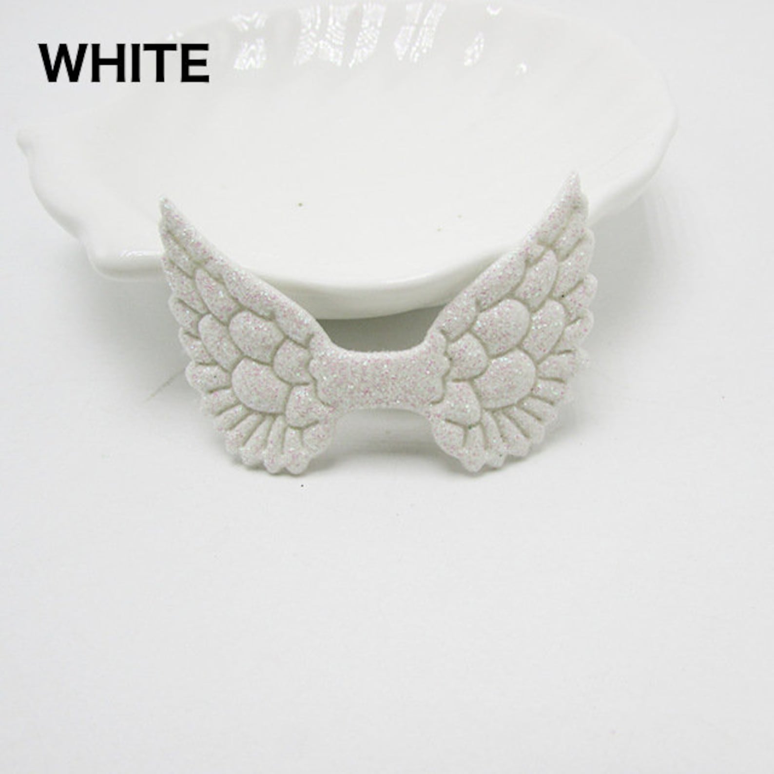 Set of 10 Glitter Wings Applique Angel Wings Applique - Etsy