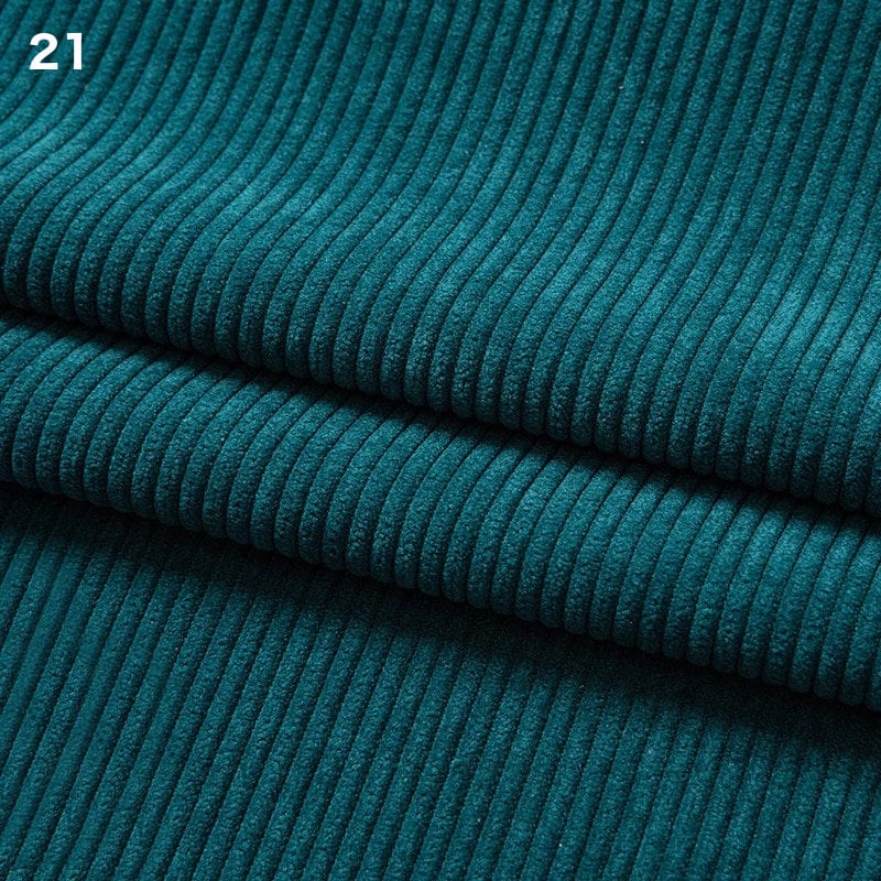 Olive Green Choose Colors Corduroy Velvet Narrow Rib Knit | Etsy