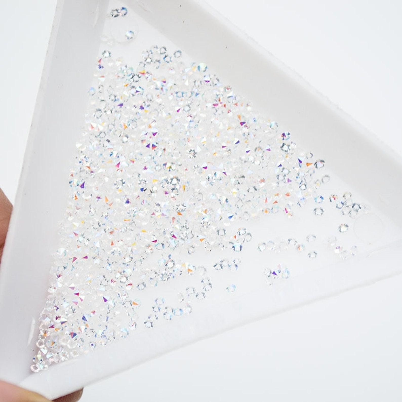 1.1mm Glass Crystal Nail Rhinestone for Nails Design Jewelry - Etsy