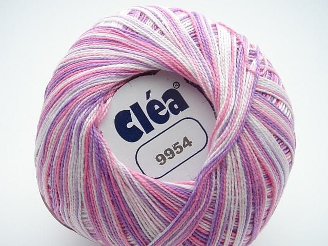 Variegated pink lavender size 10 crochet cotton thread yarn | Etsy