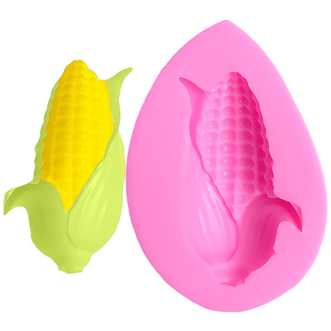 DIY Corn Cake Decorating Moulds Food Grade Jelly Pudding Silicone ...