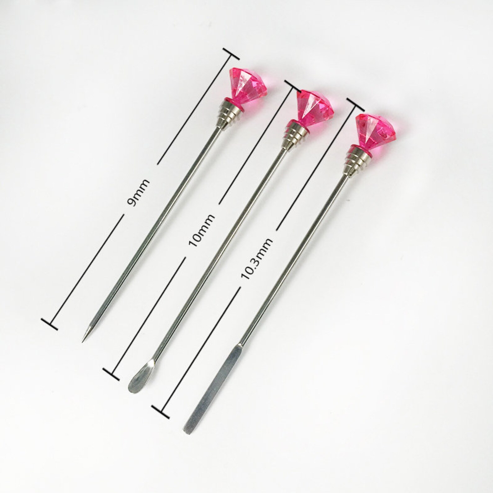 3pcs/lot Muddler Poke Needle Spoon Tool Set for Beads - Etsy