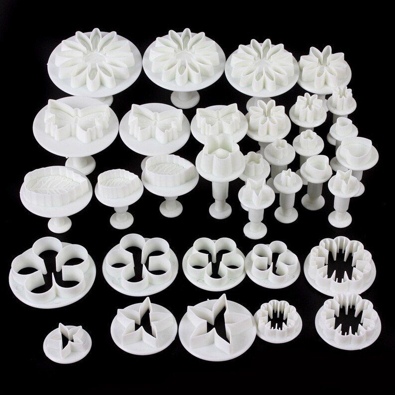 Fondant Cake Mold Set Flower Cake Decorating Tools Kitchen - Etsy