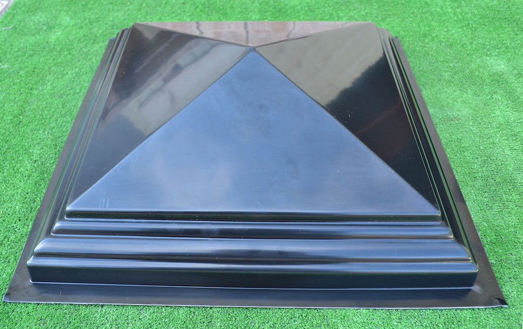 Concrete Mold Pier Caps Fence Capping 17,71x17.71in 450x450mm ABC ...