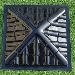 Concrete Mold Pier Caps Fence Capping 13,19x13.19 Inch Fence Pier Caps ...