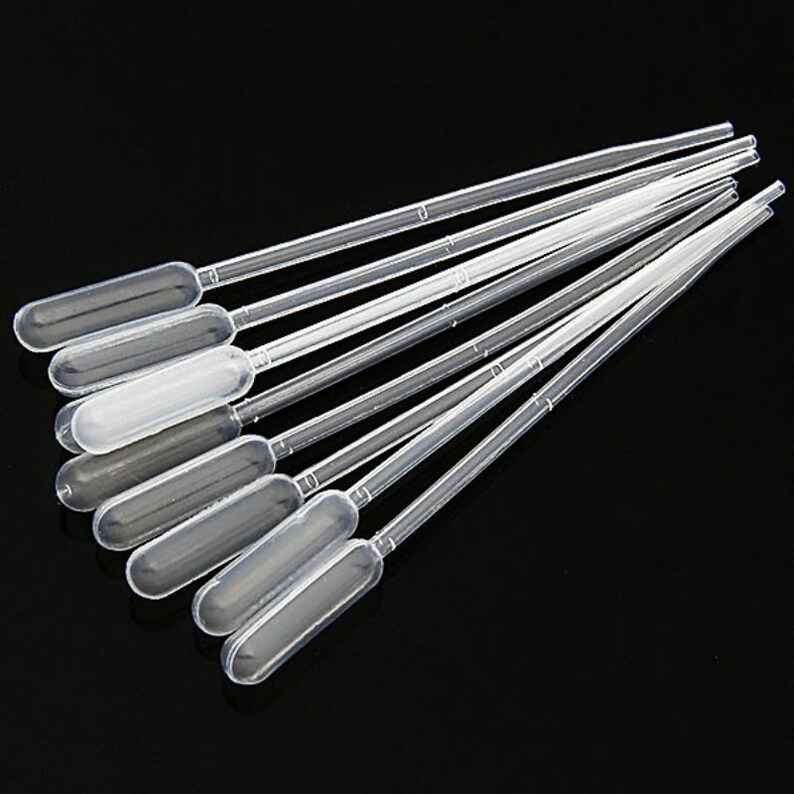 100PCS 0.5m Pipettes Disposable Plastic Graduated Pipettes - Etsy