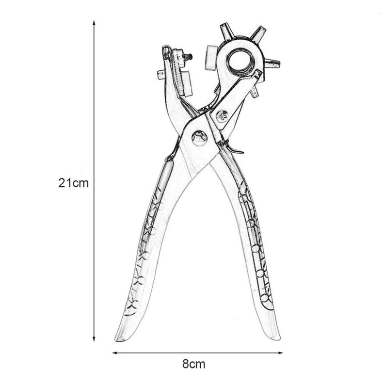 Household Multi-function Portable Puncher Heavy Duty Leather - Etsy