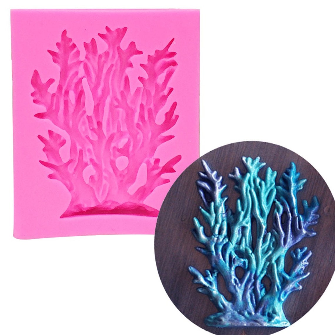 Tree Branch Sugarcraft Sea Coral Silicone Mold Fondant Mold - Etsy