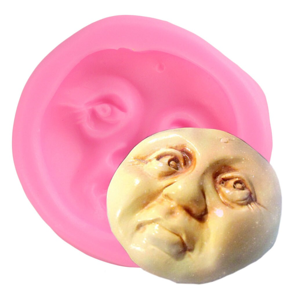 Mystic Moon Face Cookie Baking Silicone Mold Sugarcraft - Etsy Canada