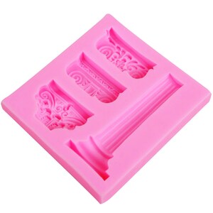 Retro Rome Column Fondant Silicone Mold Sugar Craft Chocolate - Etsy