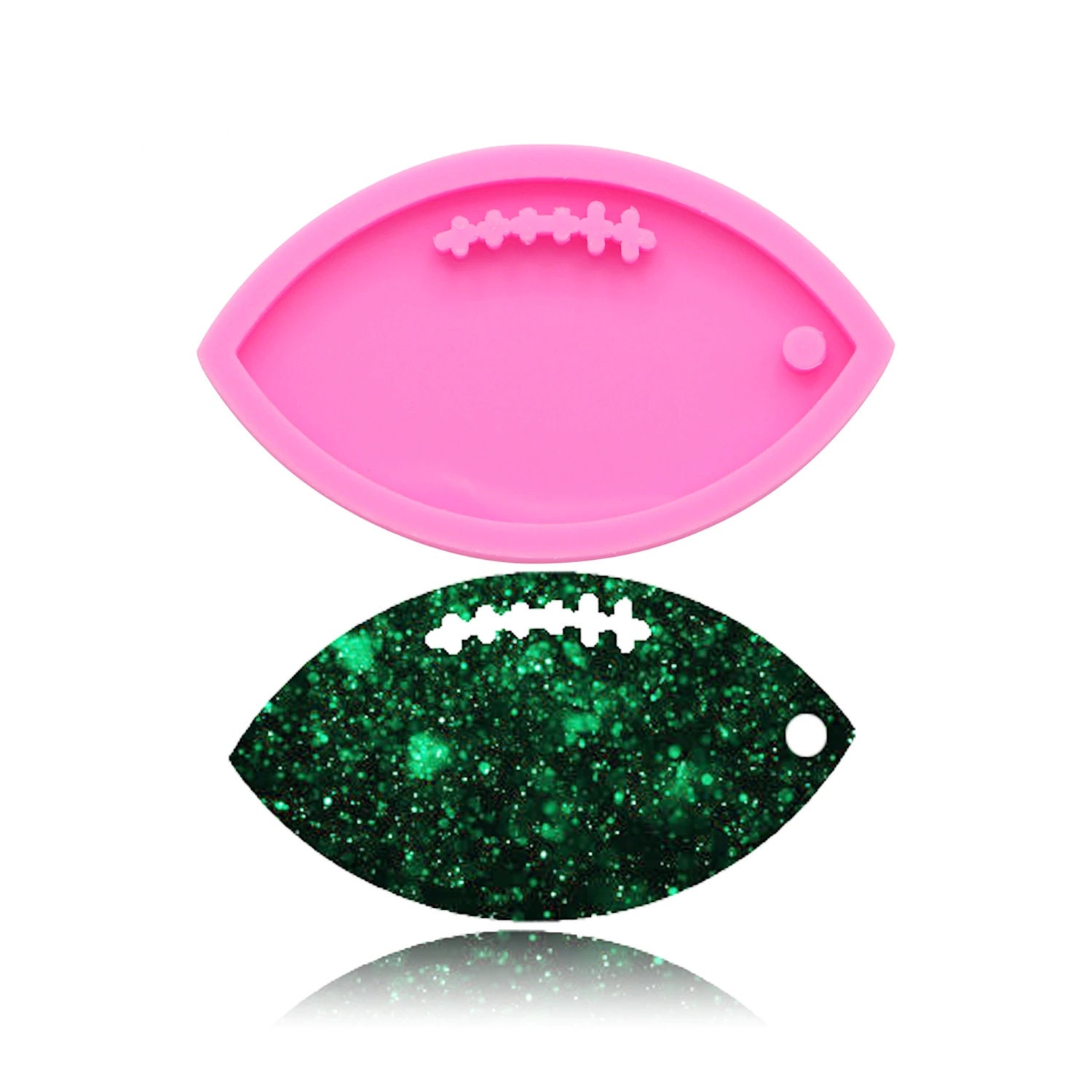 Football Keychain Silicon Mold Sculpting & Forming Molds etna.com.pe