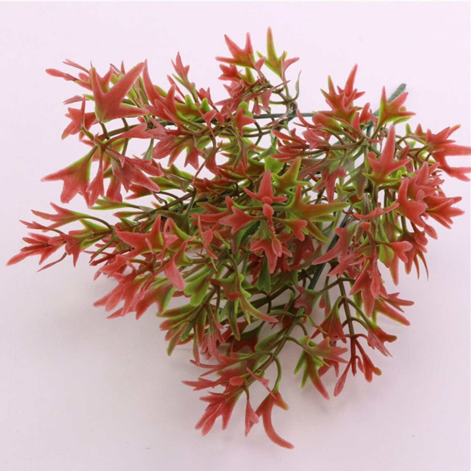 5 Forks 34cm Rural Plastic Green Grass Potted Plant Set - Etsy