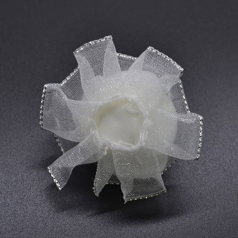 20pcs 4cm Glitter Fringe Silk Foam Flowers DIY Handmade - Etsy