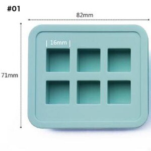 1 Piece DIY Silicone Crystal Drop Rubber Mold Transparent Clear ...