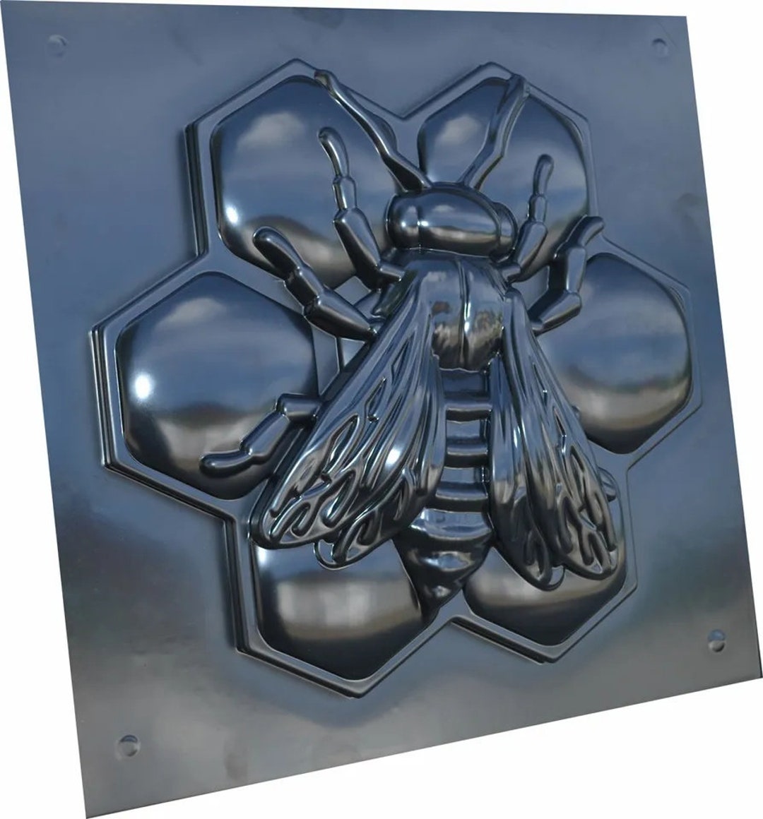 Mold Bee Honeycomb Apis Mould Concrete Plastic Molds - Etsy