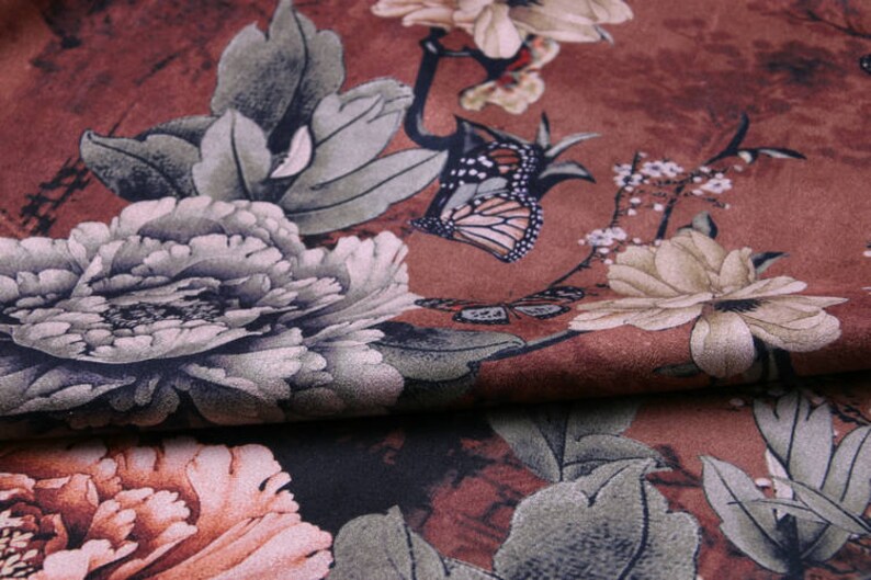 1.9meter 1 Piece Camel Color Suede Fabric for Coat Soft Thick - Etsy