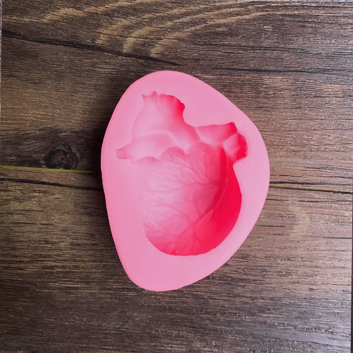 3D Highly Detailed Cake Mold Heart Shaped Baking Molds - Etsy