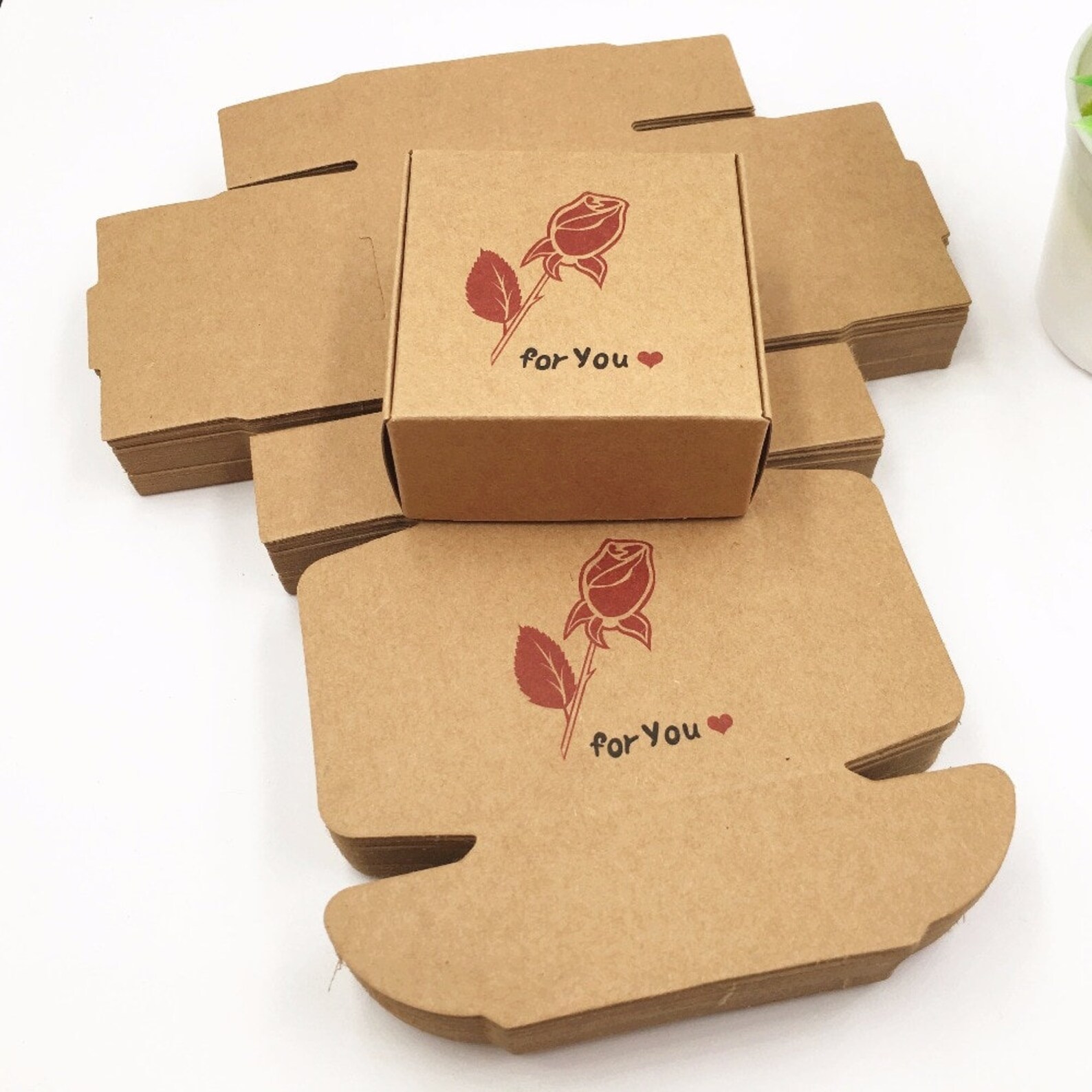 50pcs 656530mm Kraft Paper Aircraft Gift Boxes Handmade Soap - Etsy