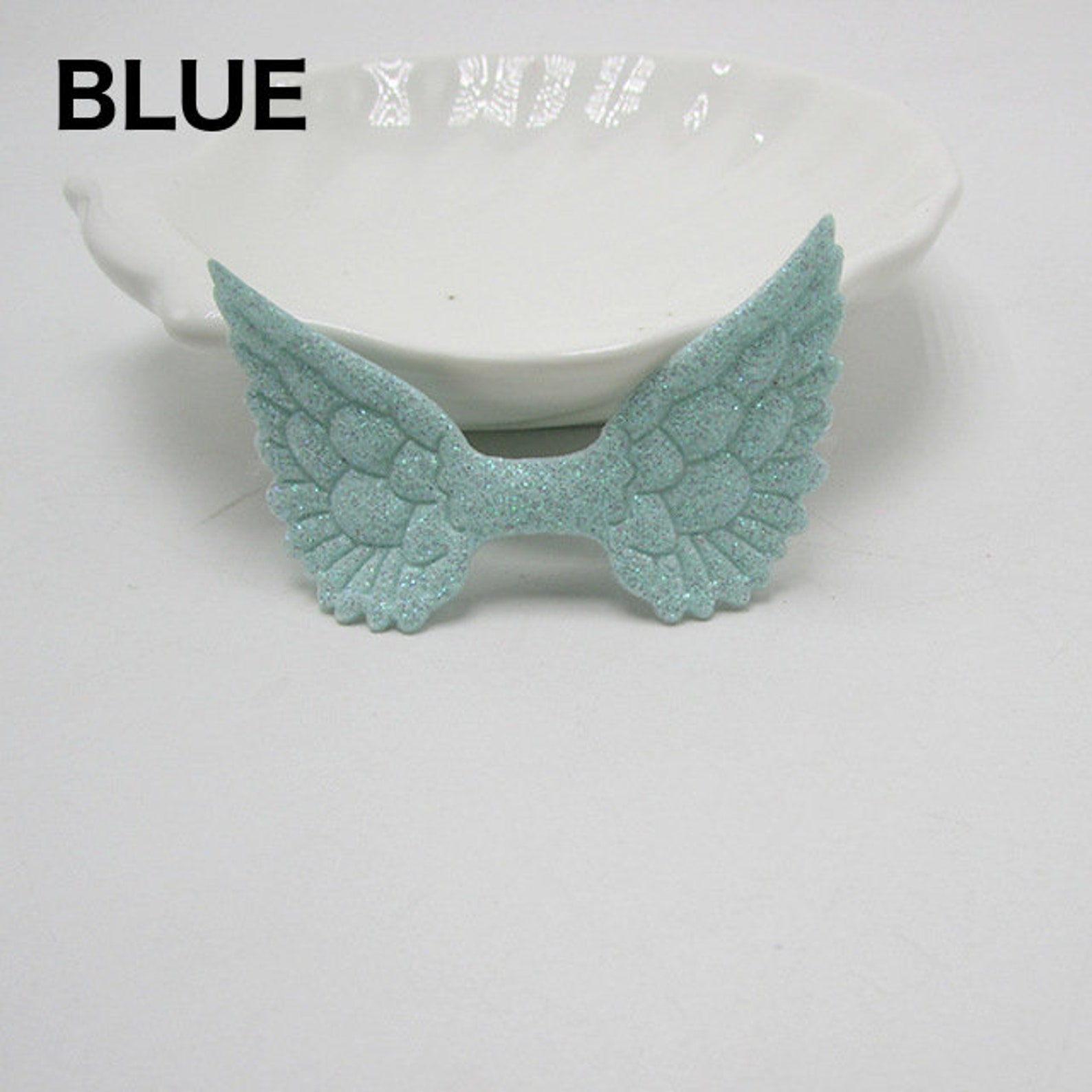 Set of 10 Glitter Wings Applique Angel Wings Applique - Etsy