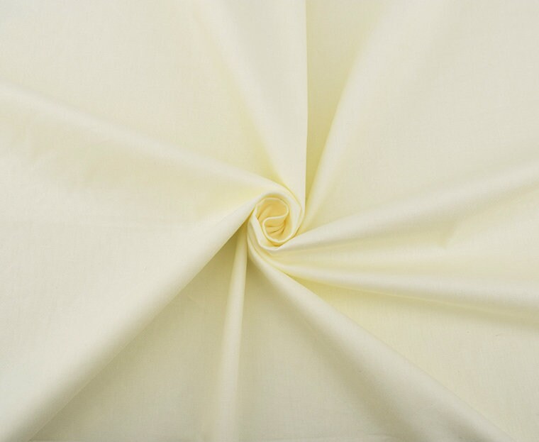 Yellow Solid Color Fabrics DIY Handmade Sewing Quilting Fat | Etsy