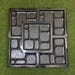 Set 5 Pcs old City ABS Plastic Molds for Concrete Garden Stepping Stone ...