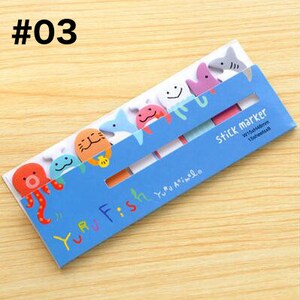 1pack/ Lot Cartoon Animals Sticky Note Post It Stick & Memo - Etsy