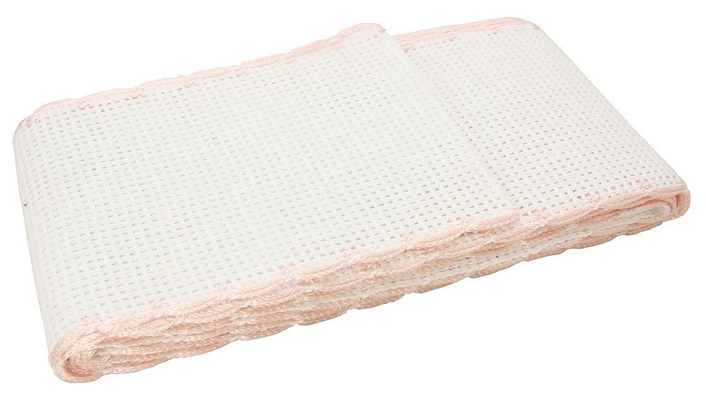 White Ribband Ribbon Fabric Trim for Cross Stitch 10 Count | Etsy