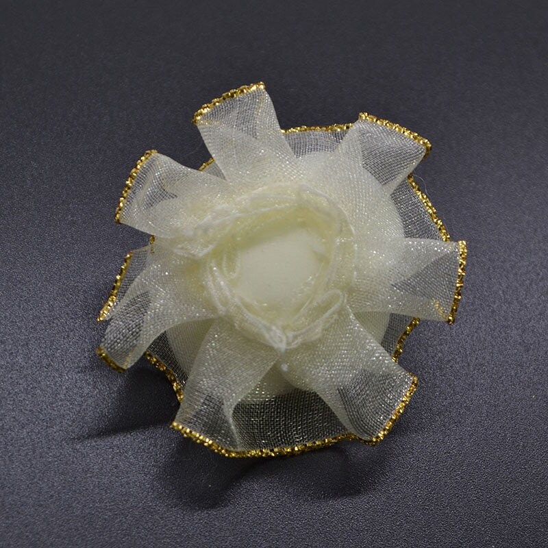 20pcs 4cm Glitter Fringe Silk Foam Flowers DIY Handmade - Etsy