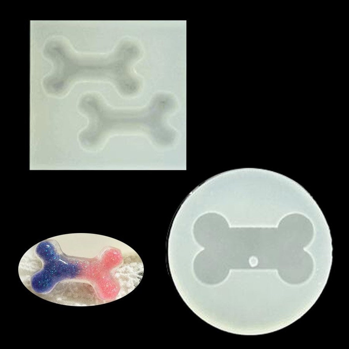 Dog Tag Silicone Mold Mould Epoxy Resin Jewelry Pendant DIY - Etsy