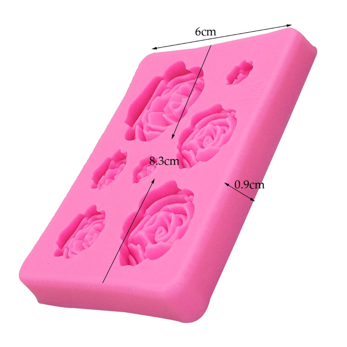 Rose Flowers Silicone Mold Cake Chocolate Mold Wedding Cake - Etsy