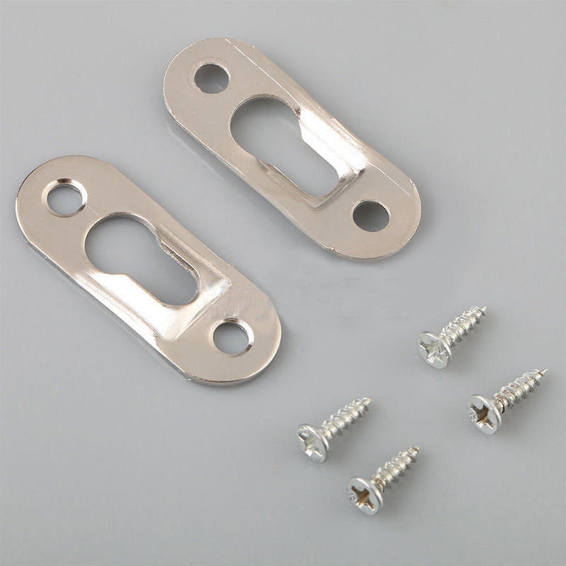 20x Heavy Duty Flat Keyhole Picture Frame Hangers Two Hole - Etsy