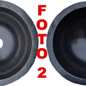 Set 2 Pcs Ball Sphere Mold Concrete Cement Orb Atlas Stone 11.8'' Dia ...